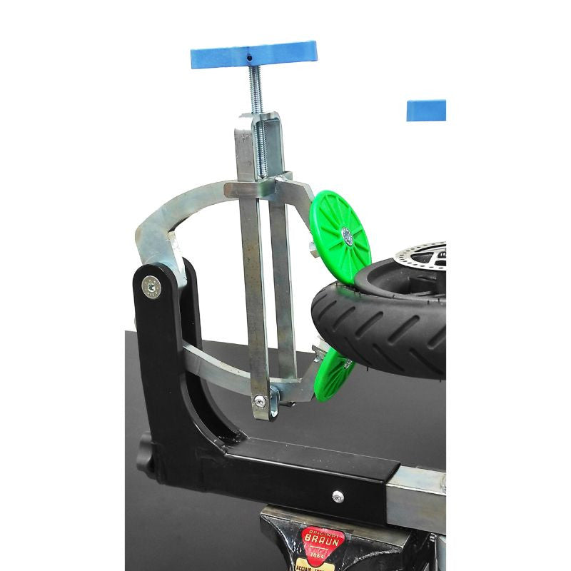 MACHINE DEMONTE PNEU TROTTINETTE MANUEL FIXATION SUR ETAU (6.5 à 12 PO ...